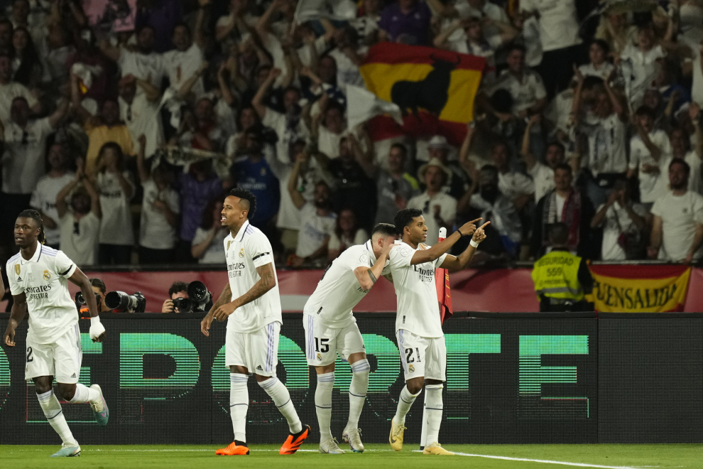 En imágenes, la final de la Copa del Rey entre Real Madrid y Osasuna ...