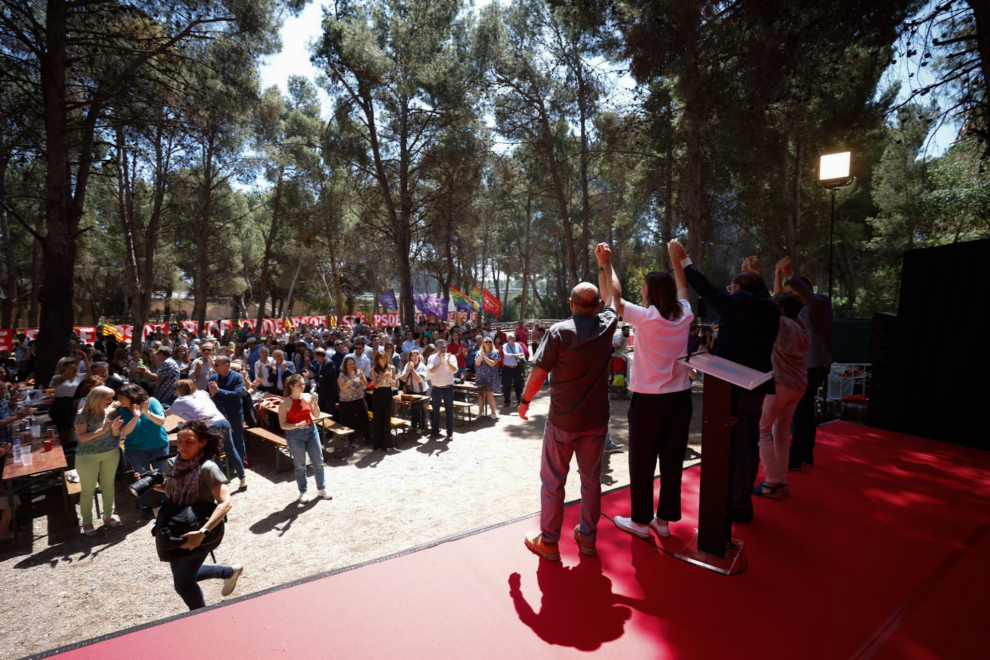 El PSOE aragonés celebra su Fiesta de la Rosa | Imágenes