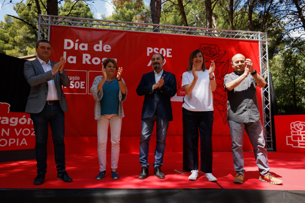 El PSOE aragonés celebra su Fiesta de la Rosa | Imágenes