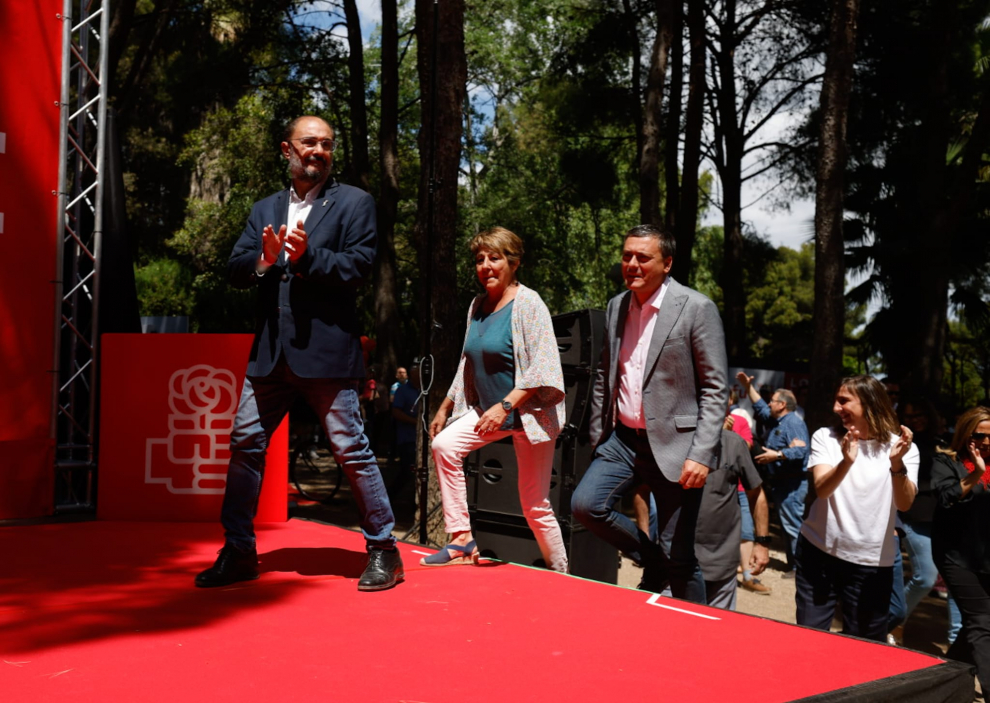 El PSOE aragonés celebra su Fiesta de la Rosa | Imágenes