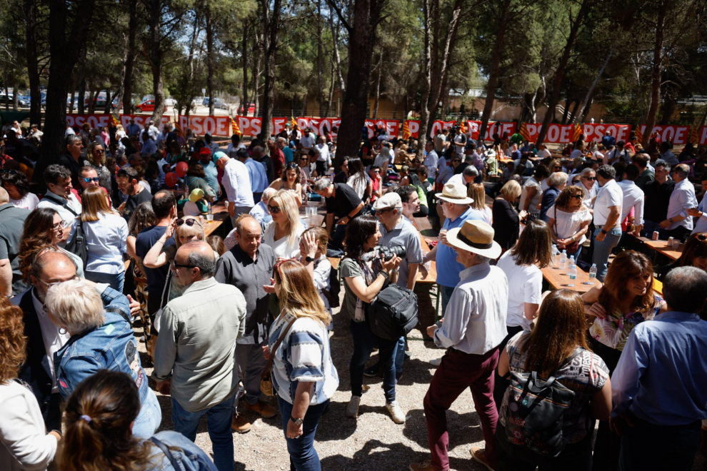 El PSOE aragonés celebra su Fiesta de la Rosa | Imágenes