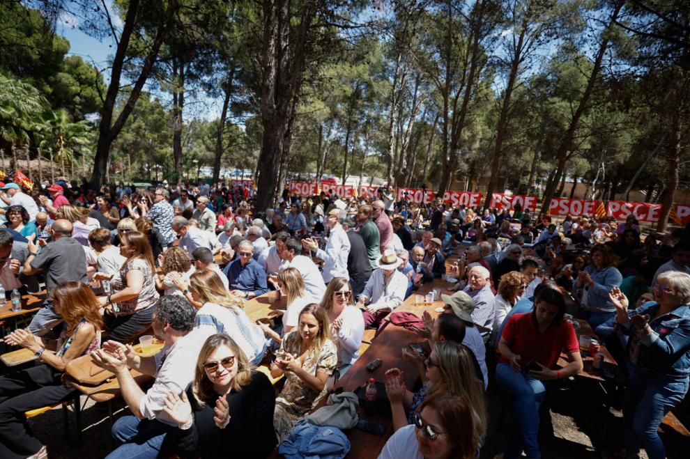 El PSOE aragonés celebra su Fiesta de la Rosa | Imágenes