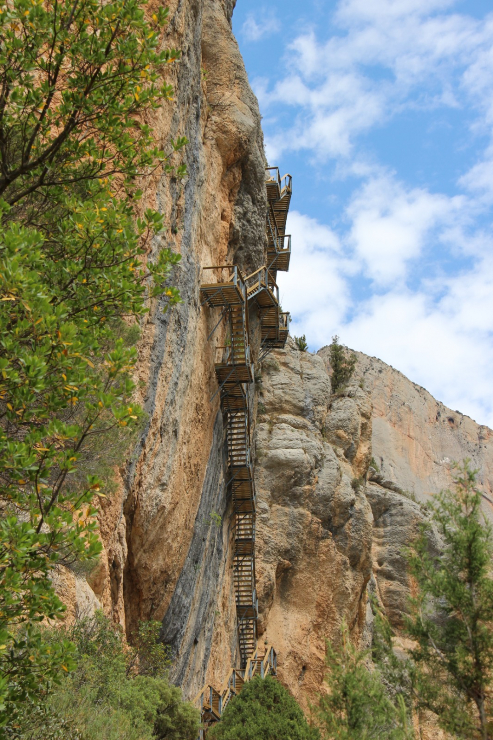 Imágenes de las nuevas pasarelas de Montfalcó