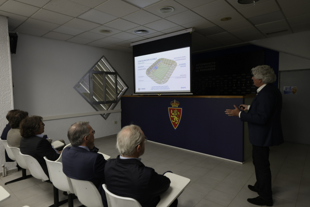 Así era el proyecto de la nueva Romareda de Zaragoza | Imágenes