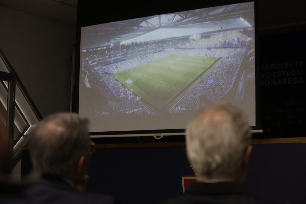 Así era el proyecto de la nueva Romareda de Zaragoza | Imágenes