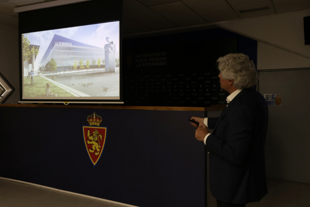 Así era el proyecto de la nueva Romareda de Zaragoza | Imágenes