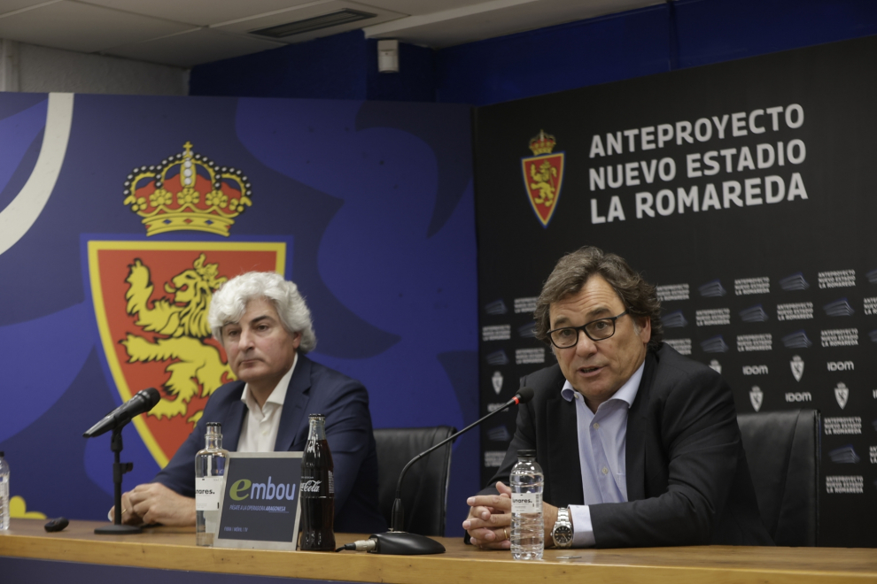 Así era el proyecto de la nueva Romareda de Zaragoza