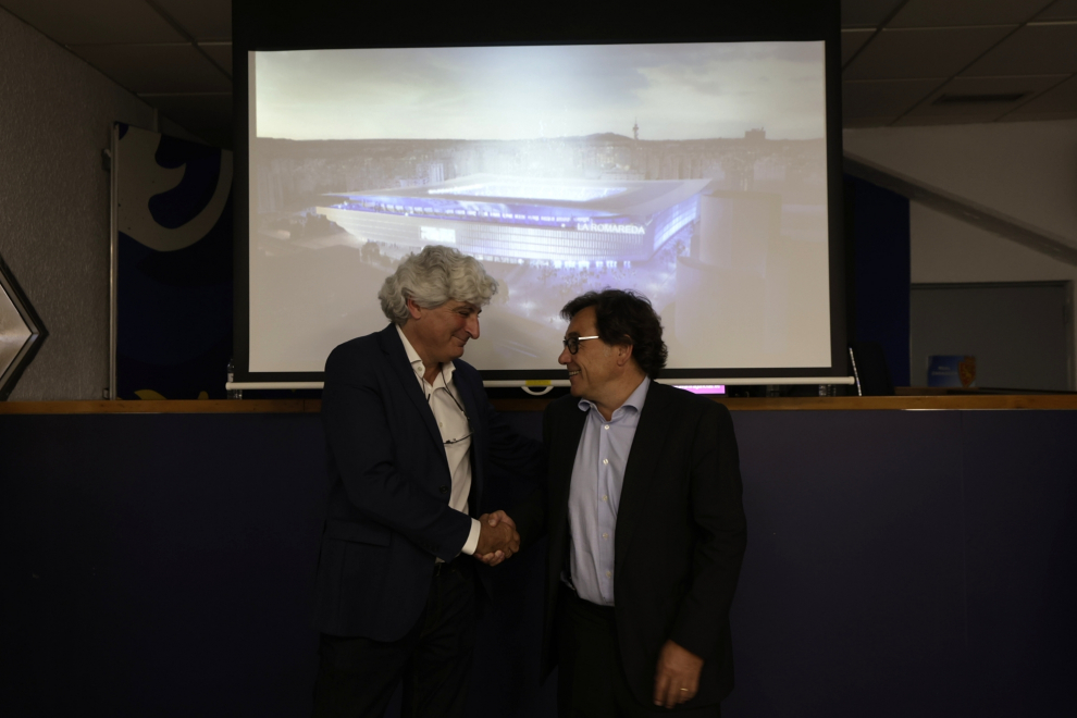 Así era el proyecto de la nueva Romareda de Zaragoza | Imágenes