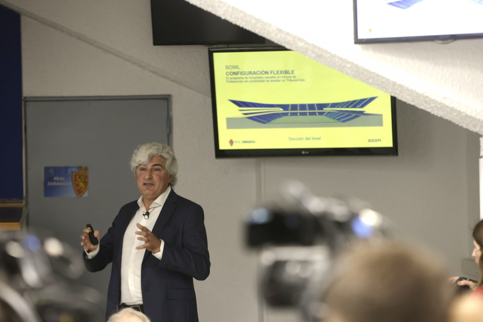 Así era el proyecto de la nueva Romareda de Zaragoza | Imágenes