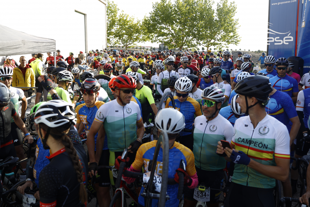 La Sesé Bike Tour reúne a 800 participantes en Urrea de Gaén | Imágenes