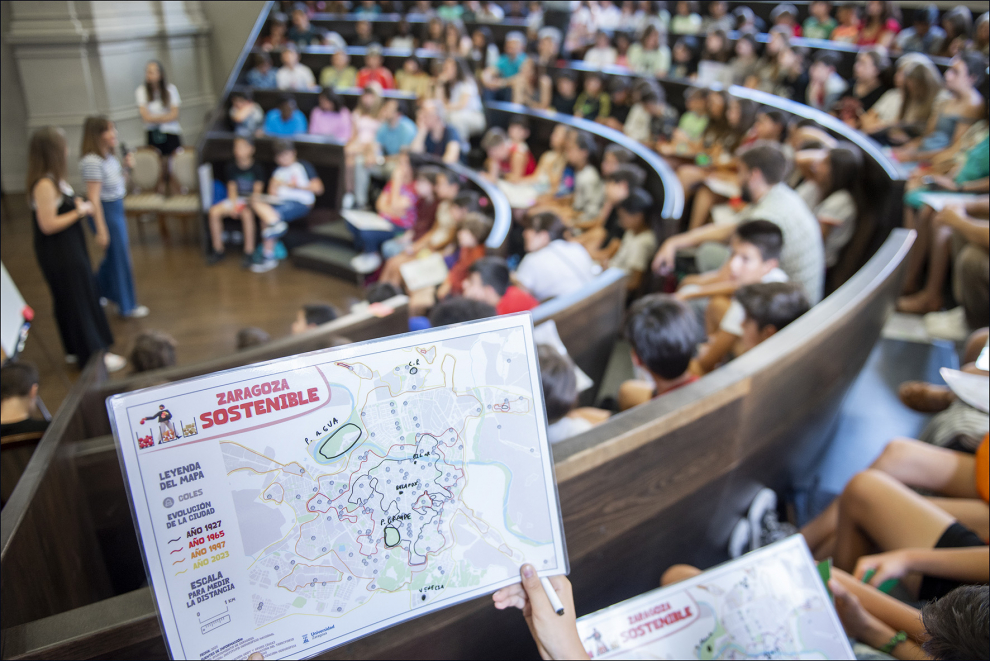 Fotos del Unizar Kids 2023: escolares aragoneses reflexionan sobre el ...