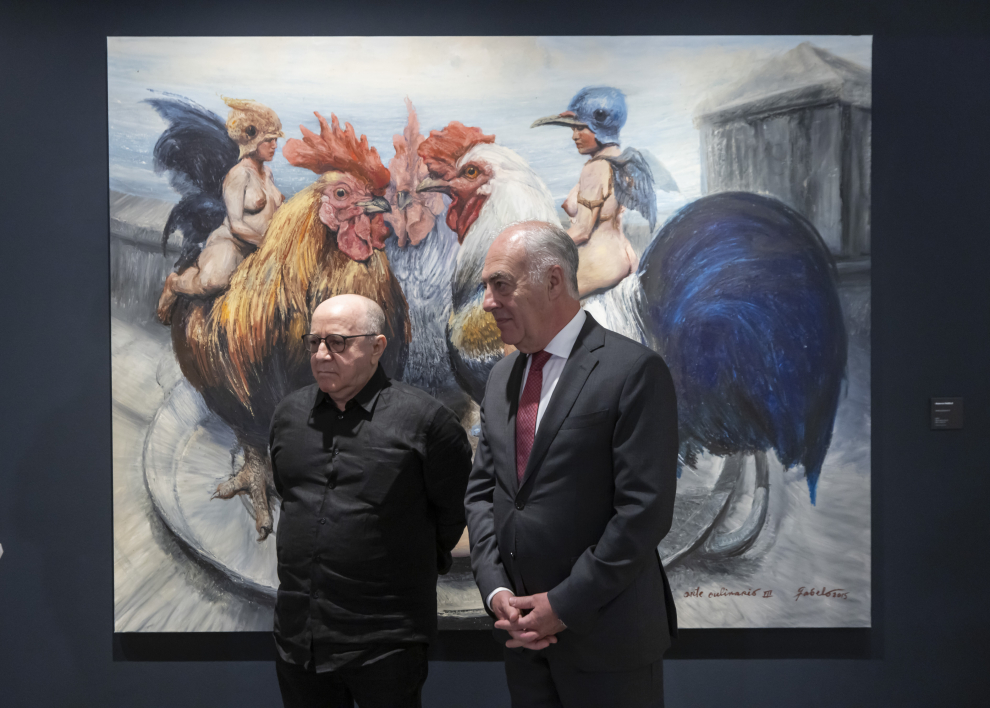 Fotos de la exposición 'Divertimentos del artista cubano Roberto Fabelo ...