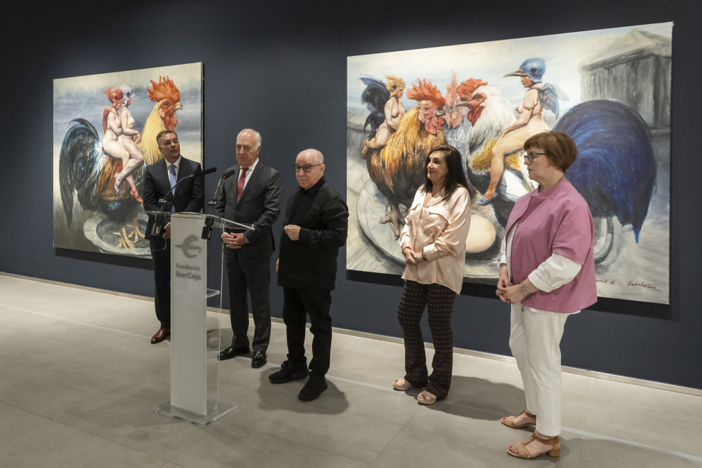 Fotos de la exposición 'Divertimentos del artista cubano Roberto Fabelo ...