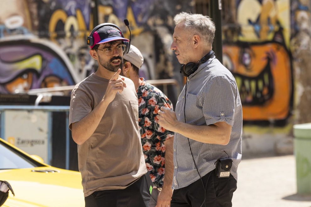 Fotos del rodaje en Zaragoza de 'Menudas piezas', nueva película de ...