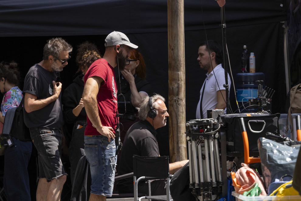 Fotos del rodaje en Zaragoza de 'Menudas piezas', nueva película de ...