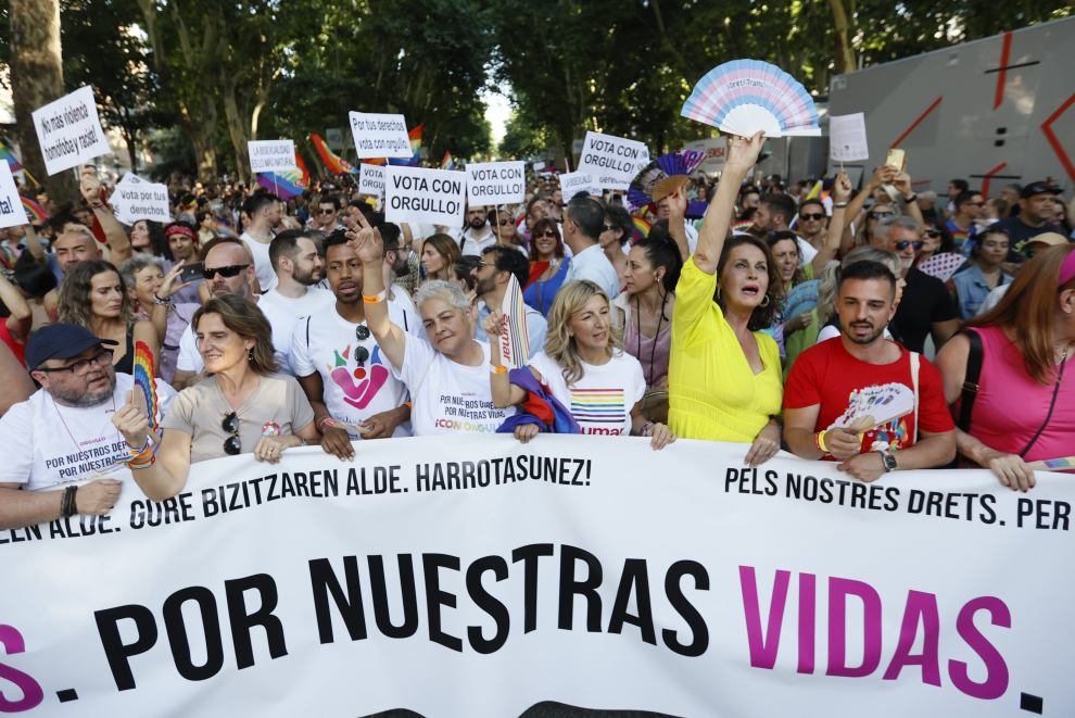 Fotos del desfile del Orgullo Lgtbi 2023 en Madrid | Imágenes