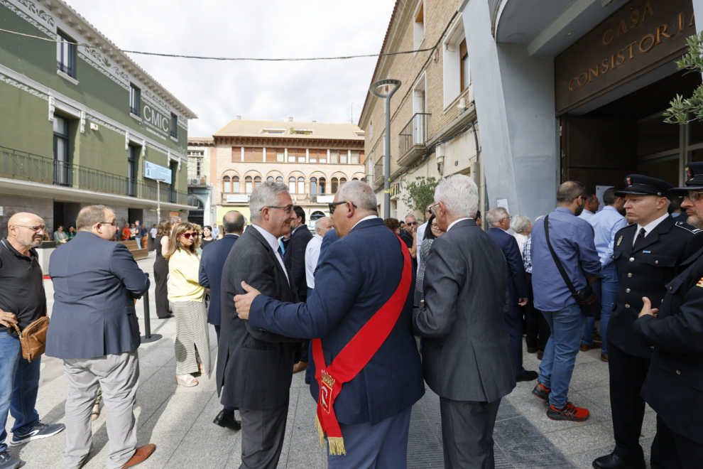 Entierro del alcalde de Zuera, Luis Zubieta | Imágenes