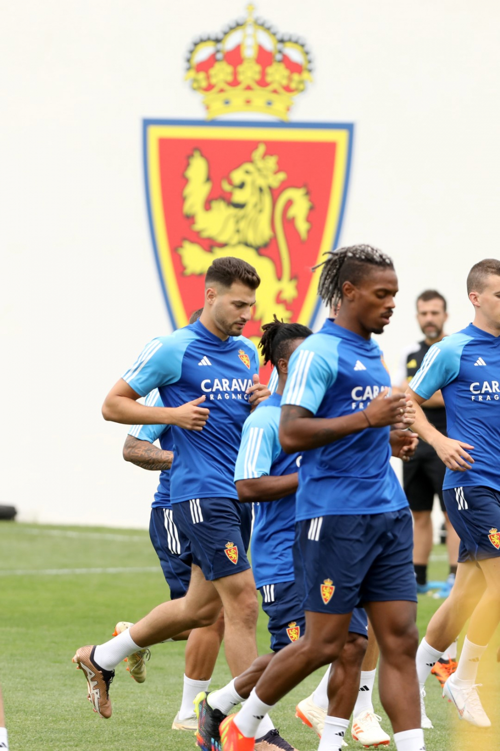 Primer entrenamiento de Bakis con el Real Zaragoza | Imágenes