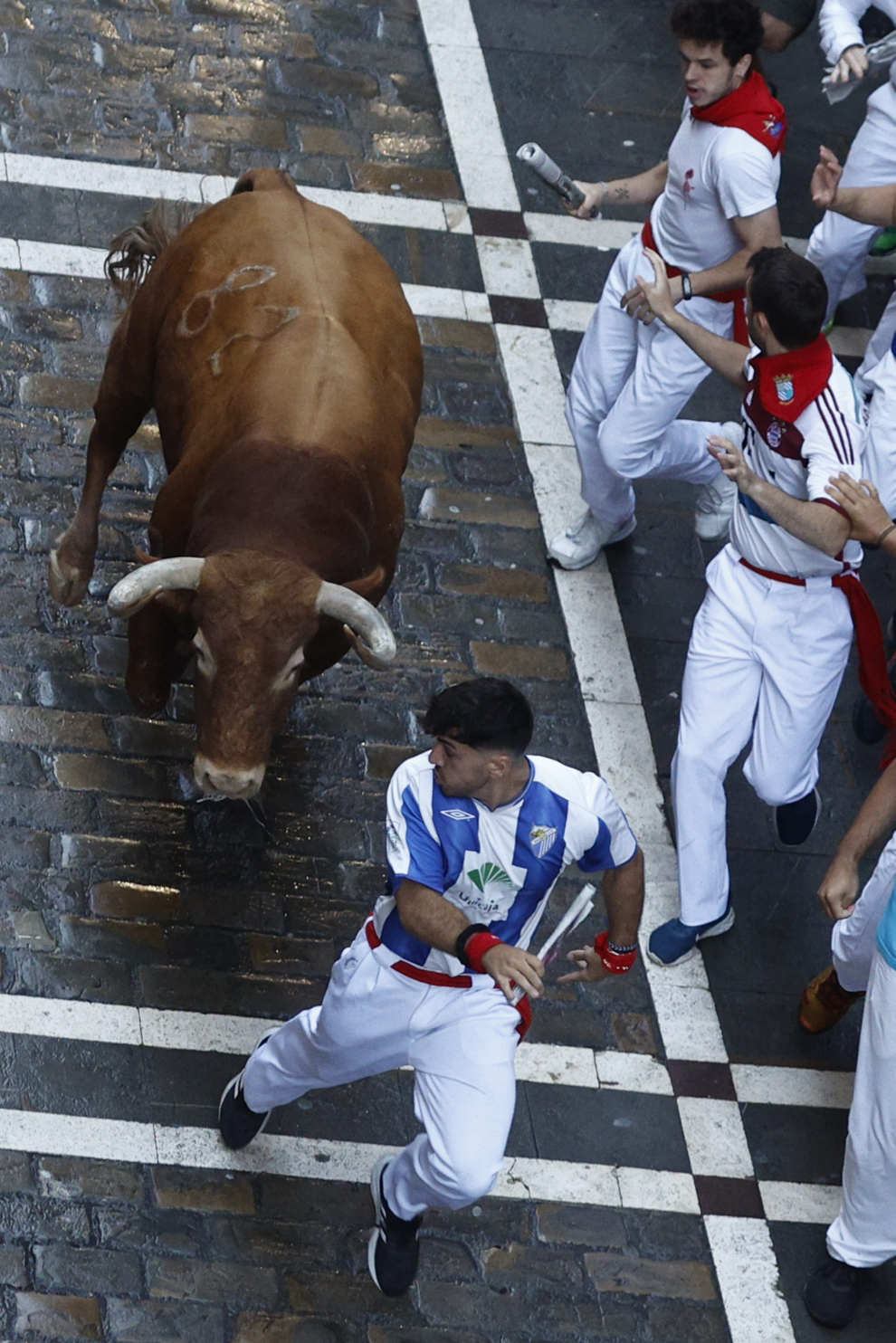 Las mejores imágenes del tercer encierro de Sanfermines 2023 | Imágenes