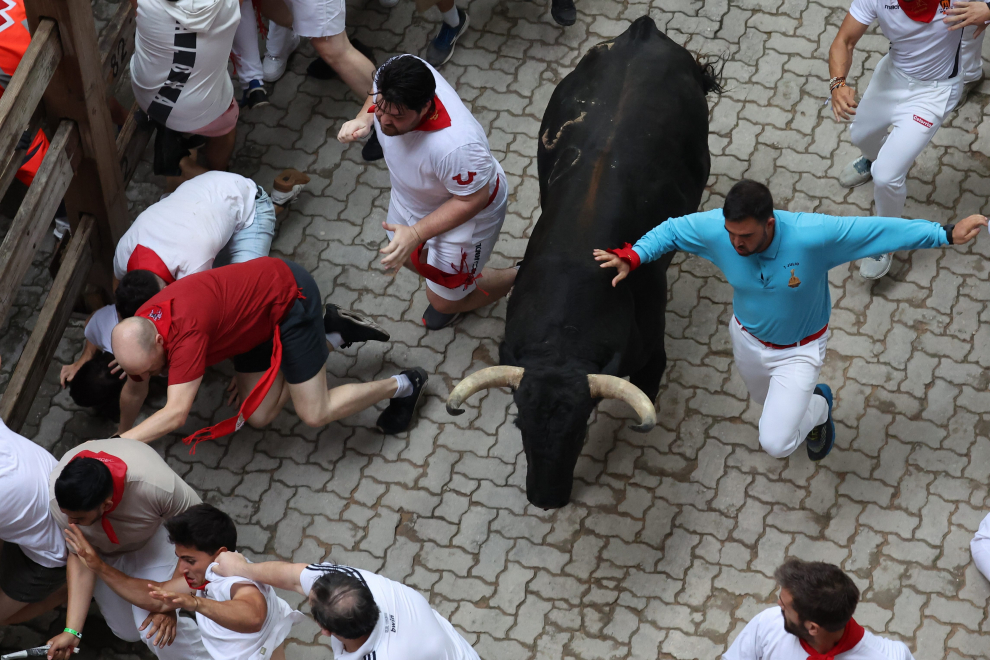 El quinto encierro de San Fermín, en imágenes | Imágenes