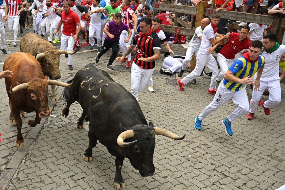 El quinto encierro de San Fermín, en imágenes | Imágenes