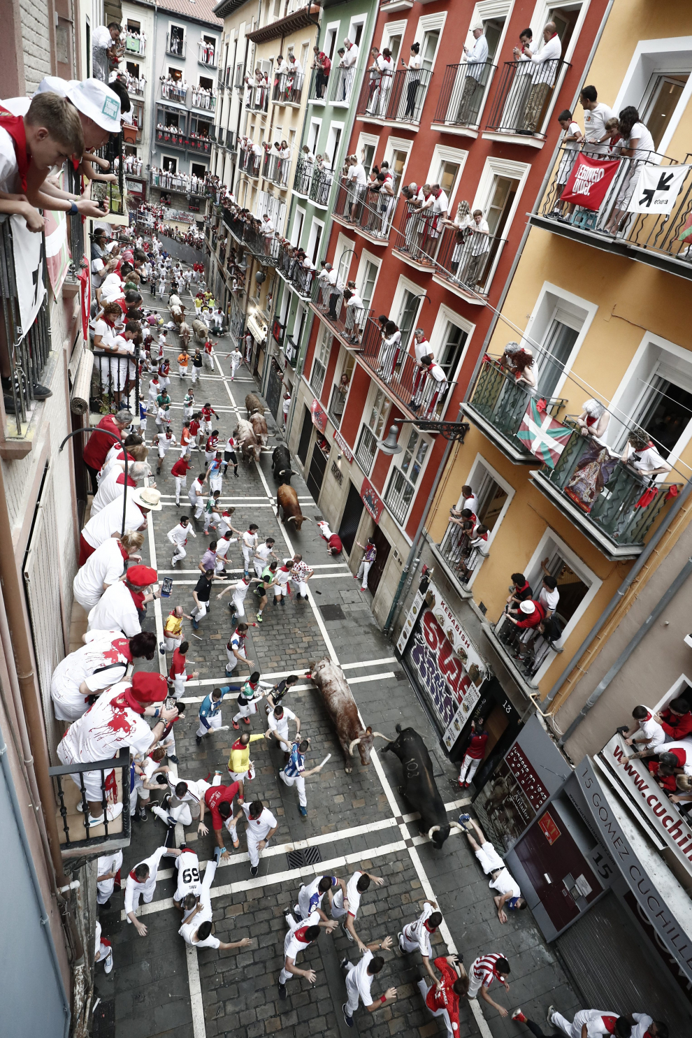 El quinto encierro de San Fermín, en imágenes | Imágenes