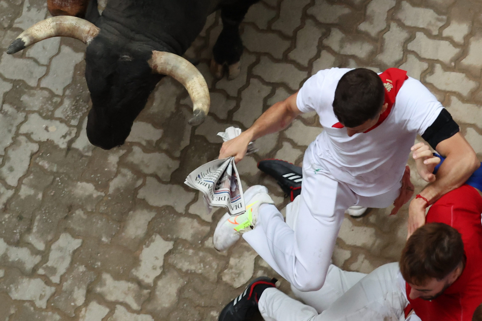 El quinto encierro de San Fermín, en imágenes | Imágenes