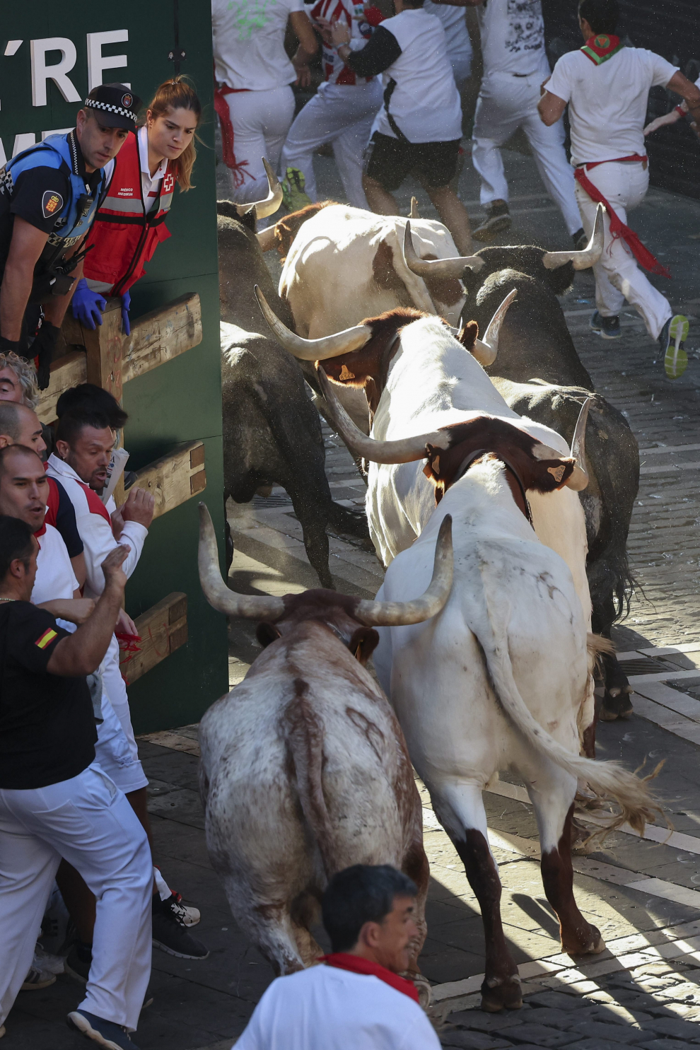 Fotos del último encierro de San Fermín 2023 | Imágenes