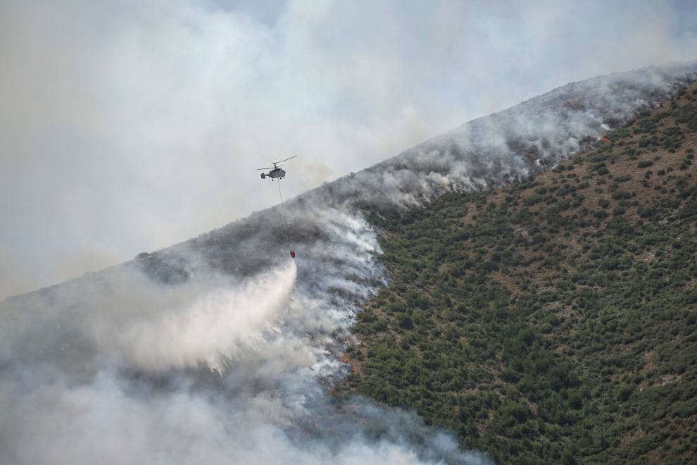 Fotos del incendio en la isla de Corfú y otras zonas de Grecia | Imágenes