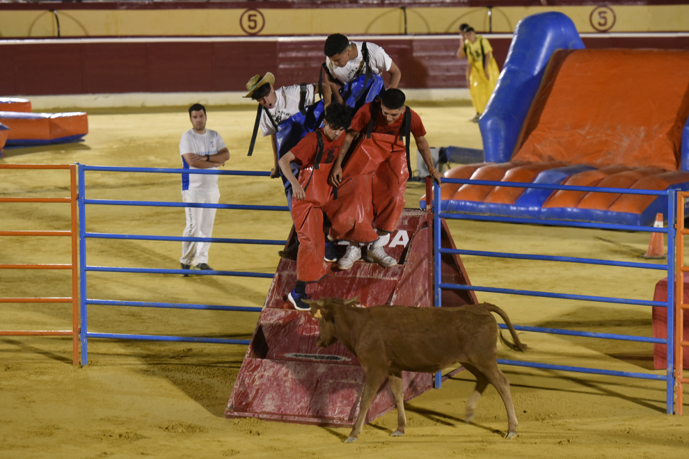 Imágenes del Grand Prix de las Peñas en la plaza de toros de Huesca ...