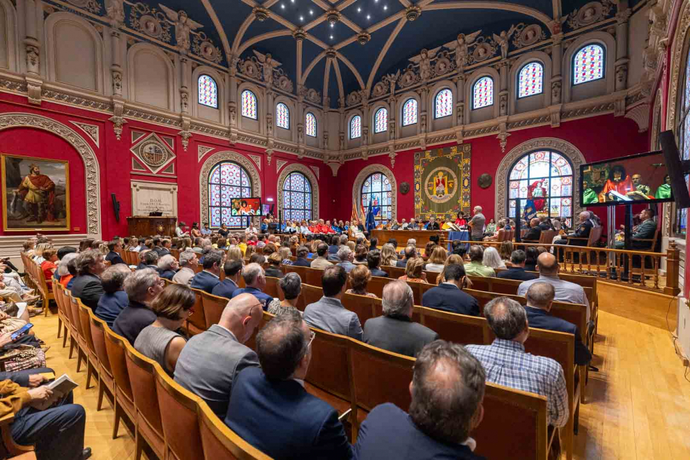Apertura del curso académico 2023-2024 en la Universidad de Zaragoza | Imágenes