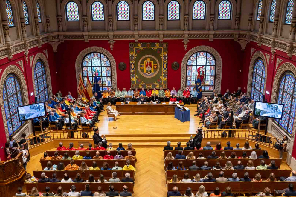 Apertura del curso académico 2023-2024 en la Universidad de Zaragoza | Imágenes