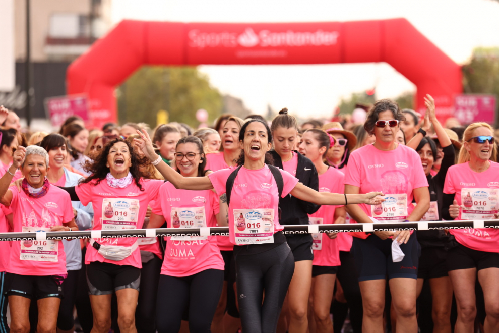 Fotos de la Carrera de la Mujer de Zaragoza 2023