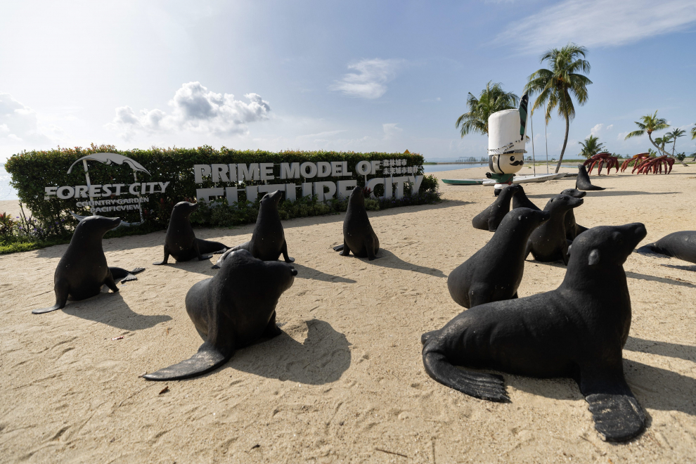 Fotos de Forest City: la curiosa ciudad fantasma que China ha dejado en ...