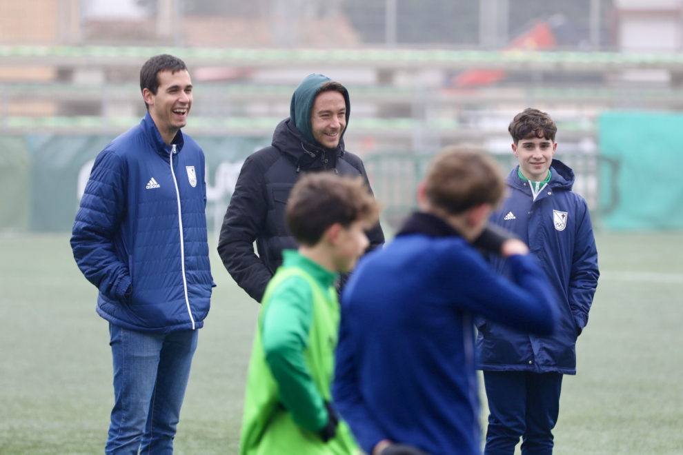 Fotos del campus del Stadium Casablanca con Marc Aguado y Enrique ...