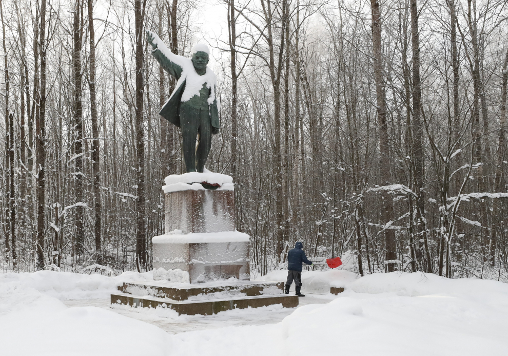 Fotos del aniversario de la muerte de Lenin