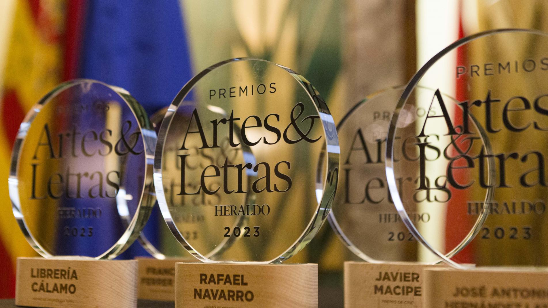 Nueva edición de la entrega de los premios artes & letras