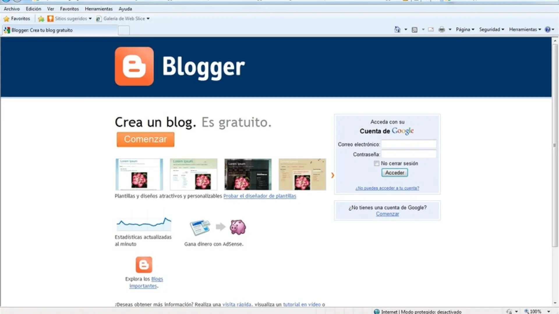 Cómo crear tu propio blog