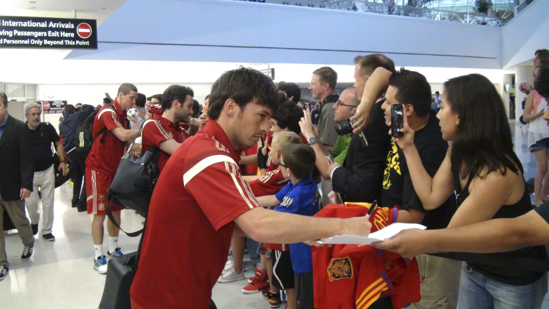 La selección española se instala en Washington para preparar el Mundial