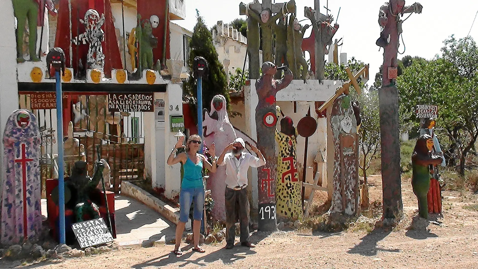 La experta norteamericana en arte bruto Jo Farb pide conservar la casa ...