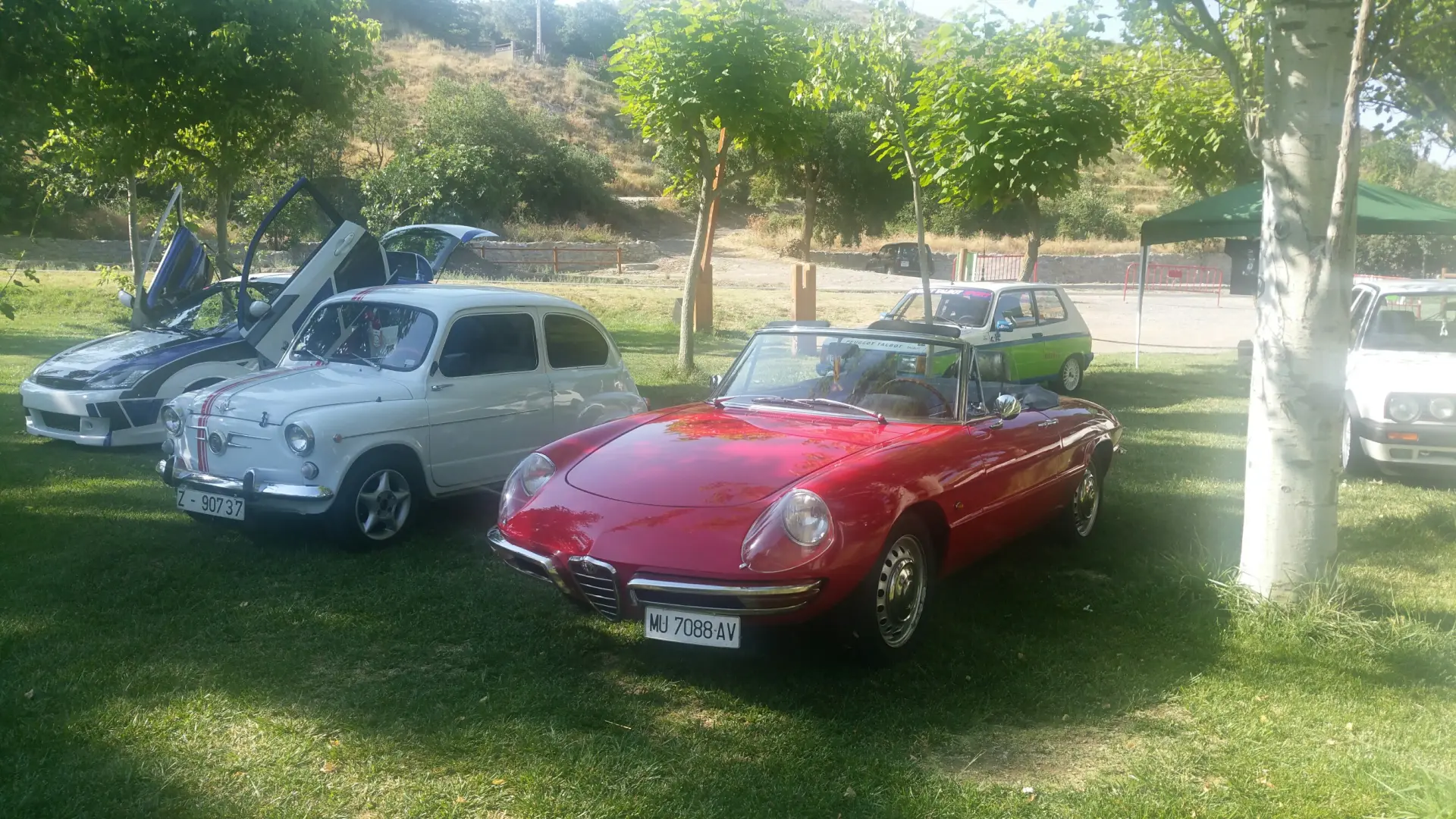 Unos 50 vehículos asisten a la 1ª Concentración de Motos y Coches ...