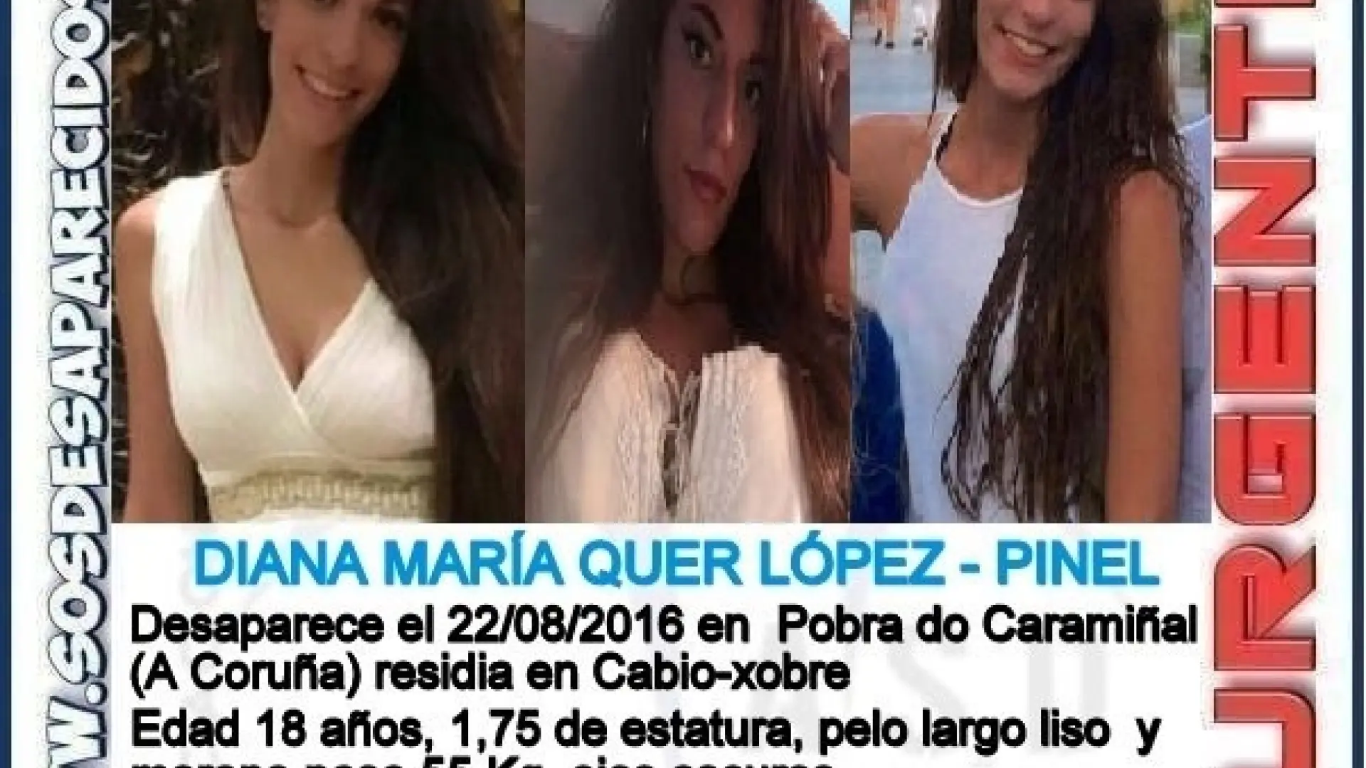 Difunden por Europa carteles con la imagen de Diana Quer | Noticias de ...