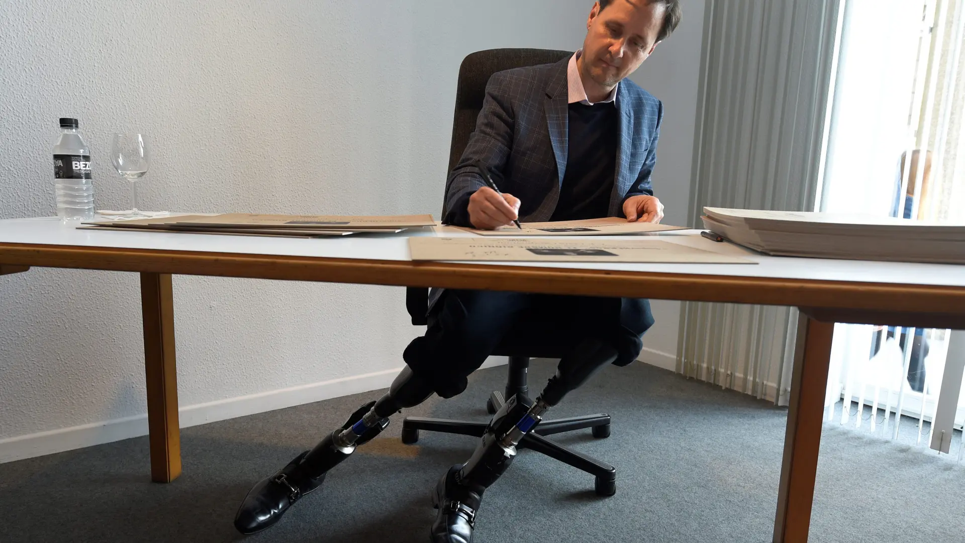 Hugh Herr es el líder mundial en el diseño y desarrollo de las prótesis ...