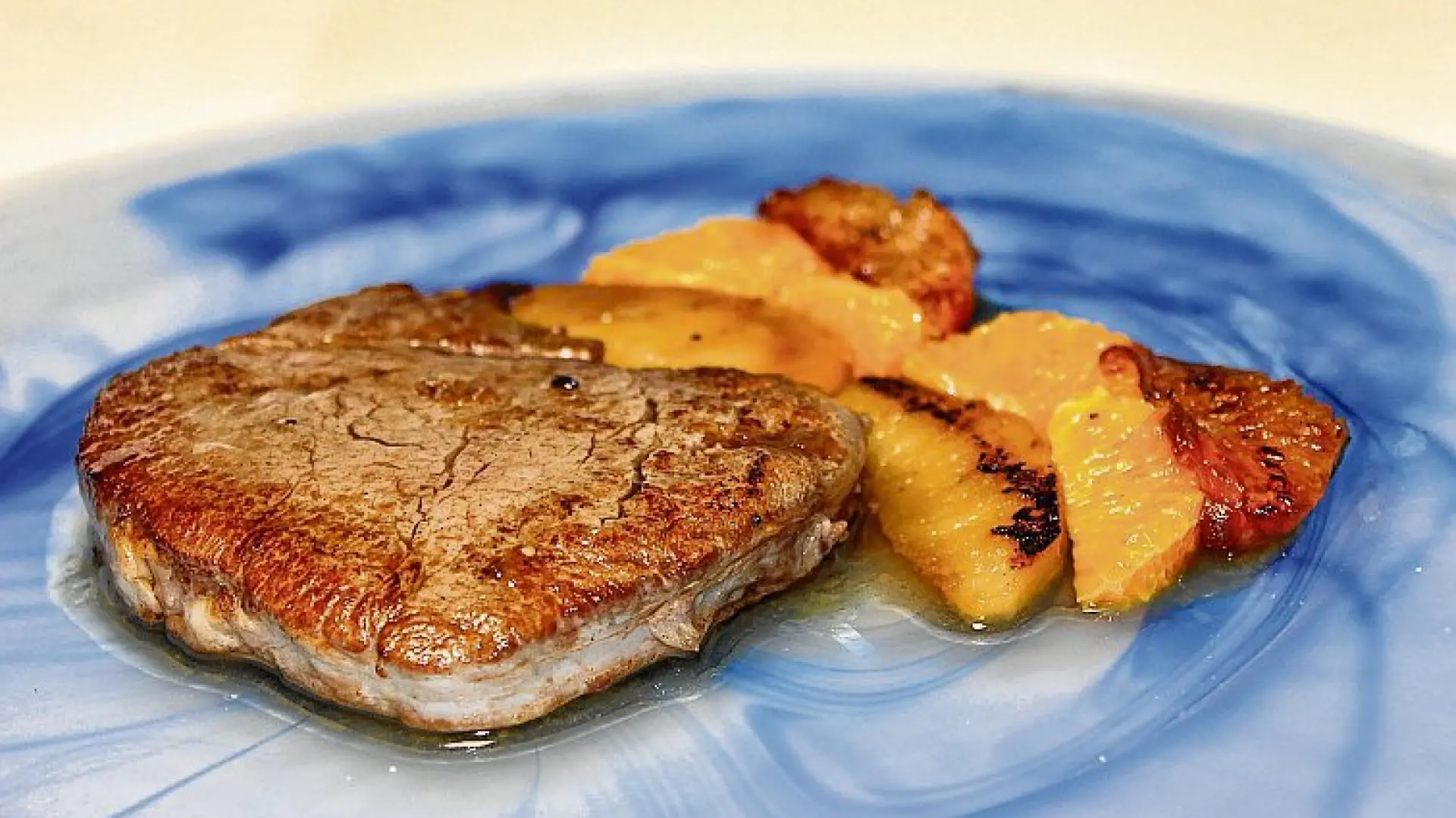 Solomillo de ternera al Orio de pomelo con guarnición | Recetas en ...