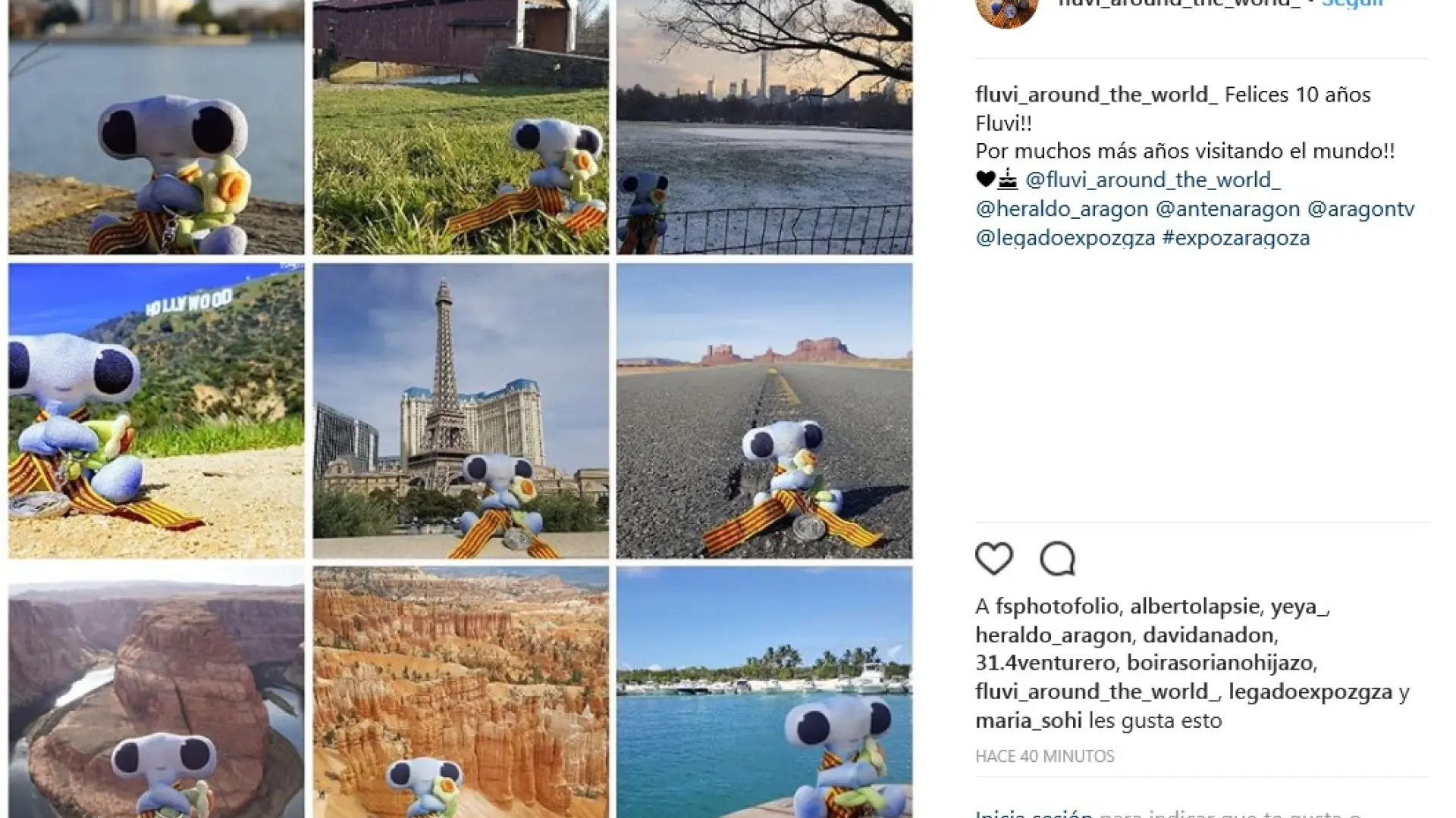 Fluvi se convierte en trotamundos | Imágenes