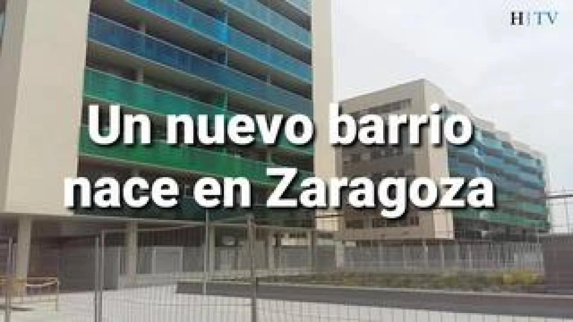 Los primeros vecinos llegan al nuevo barrio en Zaragoza a orillas del Ebro