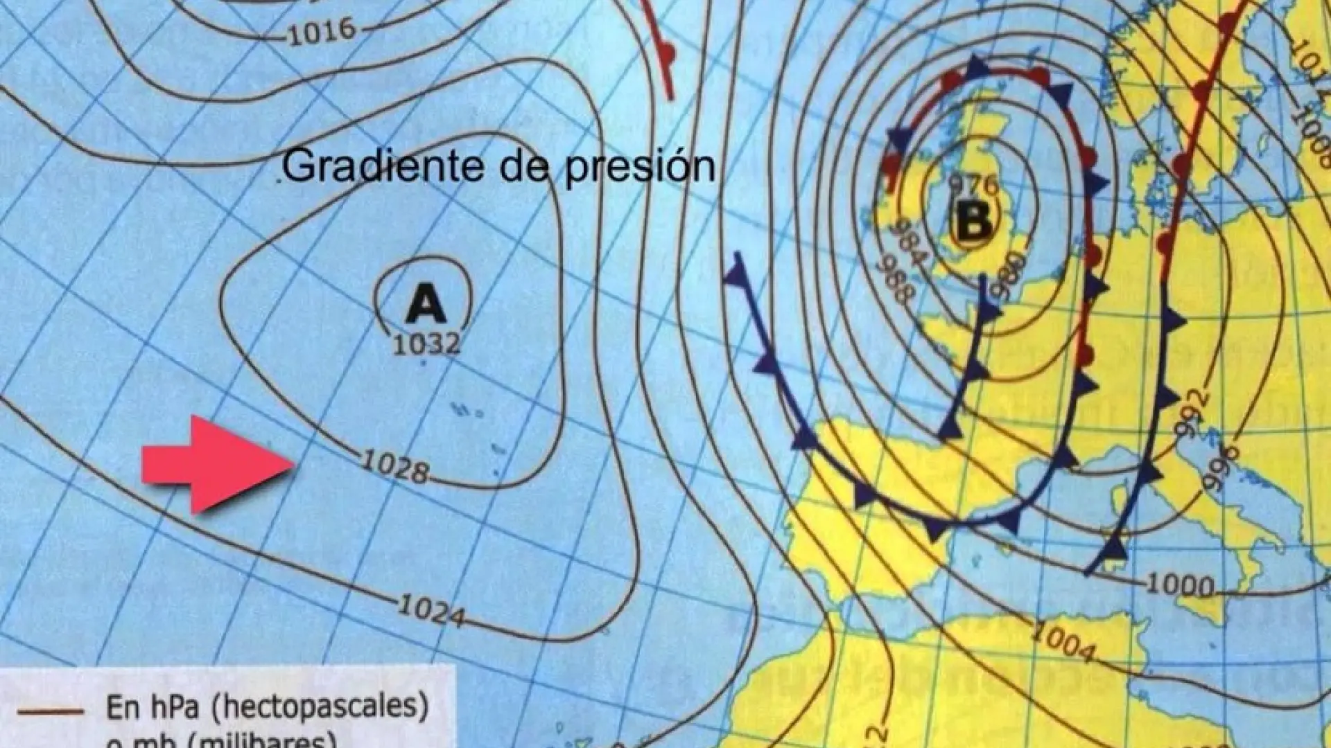 Hoja De Trabajo De Isobara 1899 LARGE WEATHER METEOROLOGY MAP ISOBARS