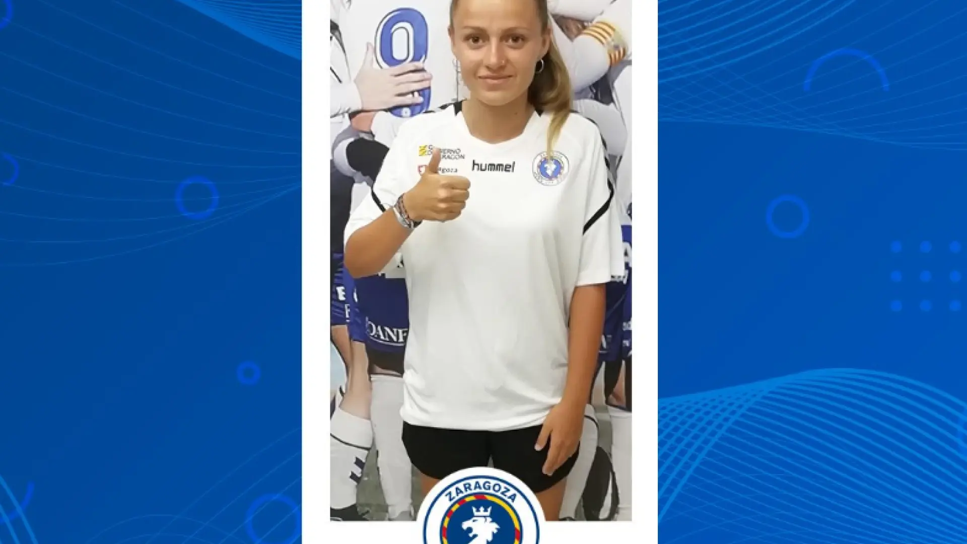 La canterana Naima García regresa al Zaragoza Femenino