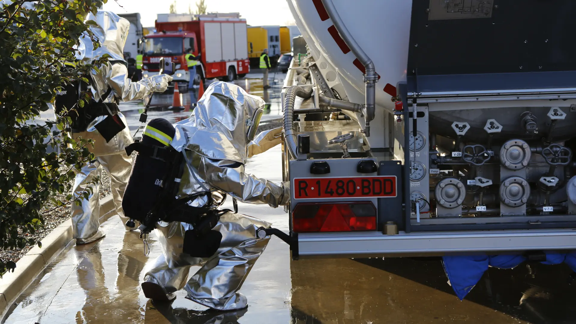 Simulacro de Fuga de Gas natural Licuado | Imágenes