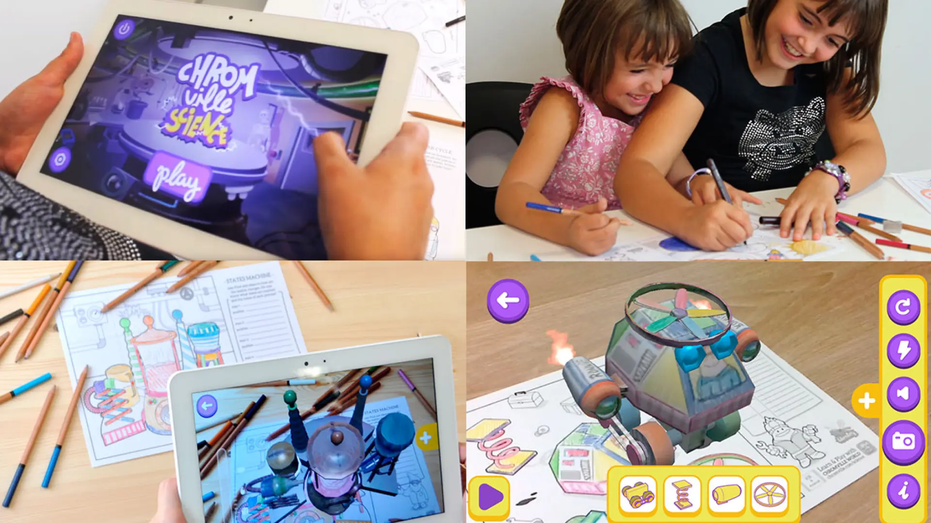 Mejor, con realidad aumentada. Descárgate gratis las láminas para ...